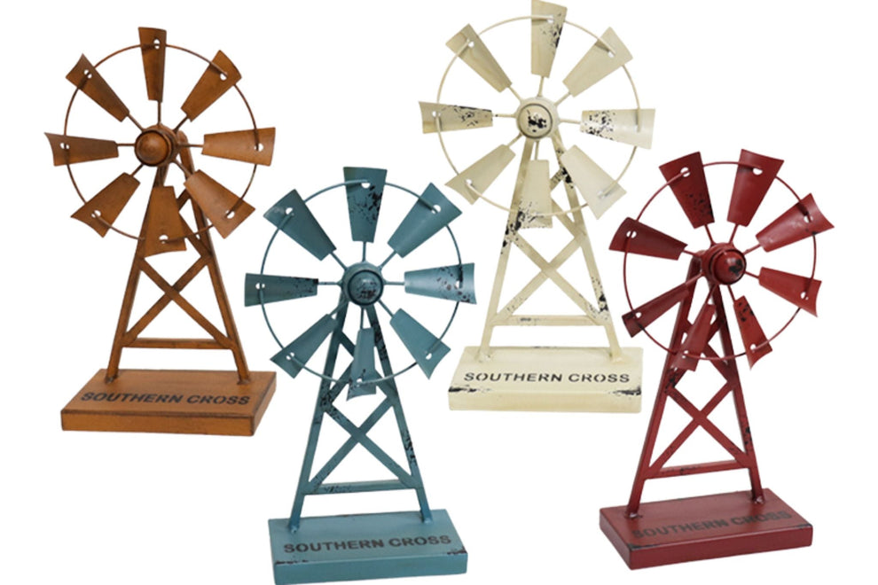 Windmill Table Top 35x21x7cm 4 Asstd – RC Direct Import