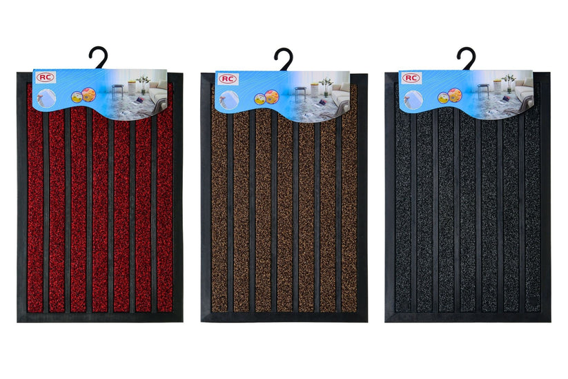 Outdoor Floor Mat 40x60cm 4300gsm 3 Asstd – RC Direct Import