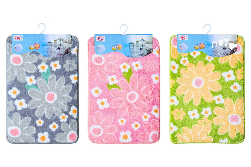 Ultrafiber Printed floor mat 40x60cm 1500gsm 3 Asstd – RC Direct Import